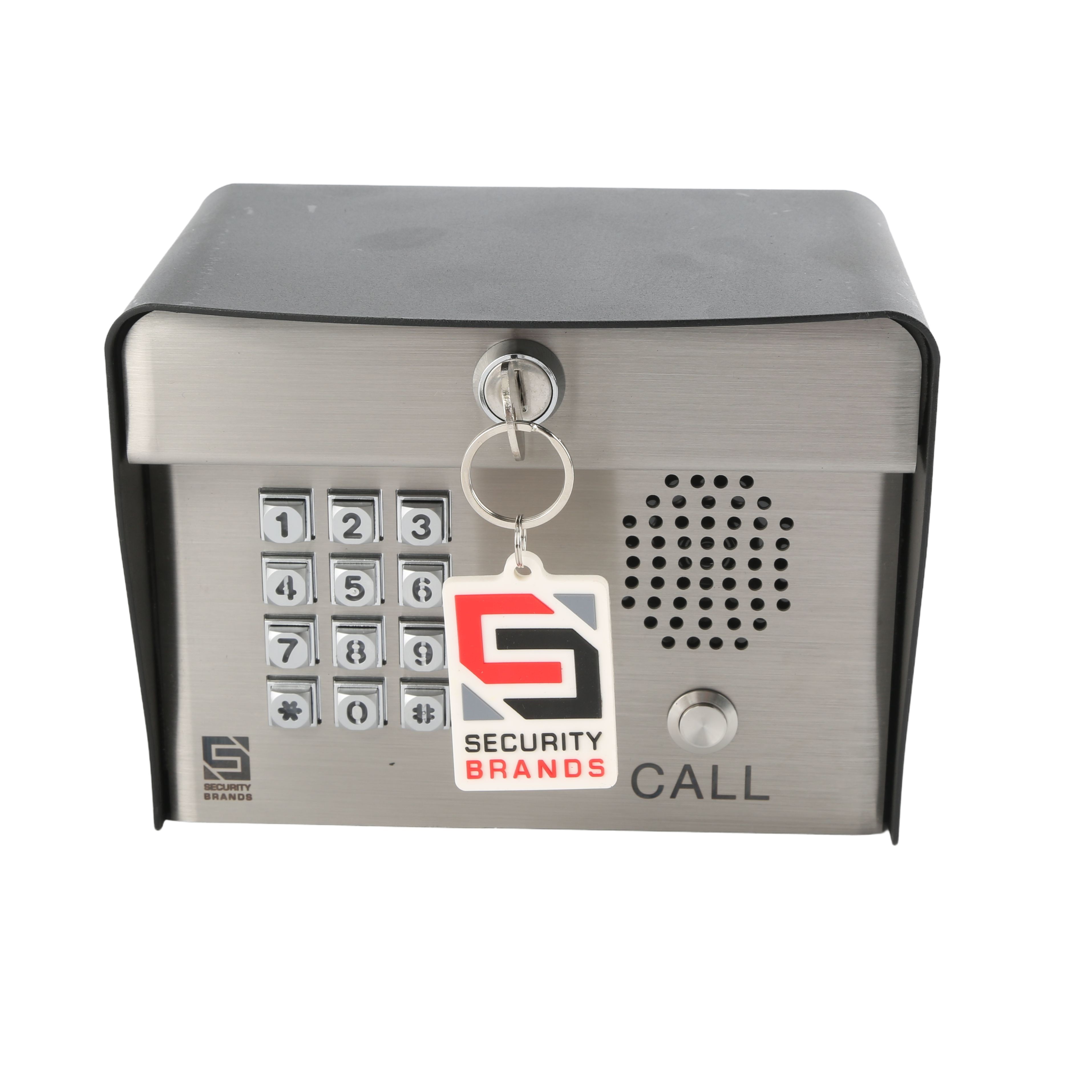 Advantage DK Digital Keypad with Intercom (Post Mount) - AAS ADV-1000i ...