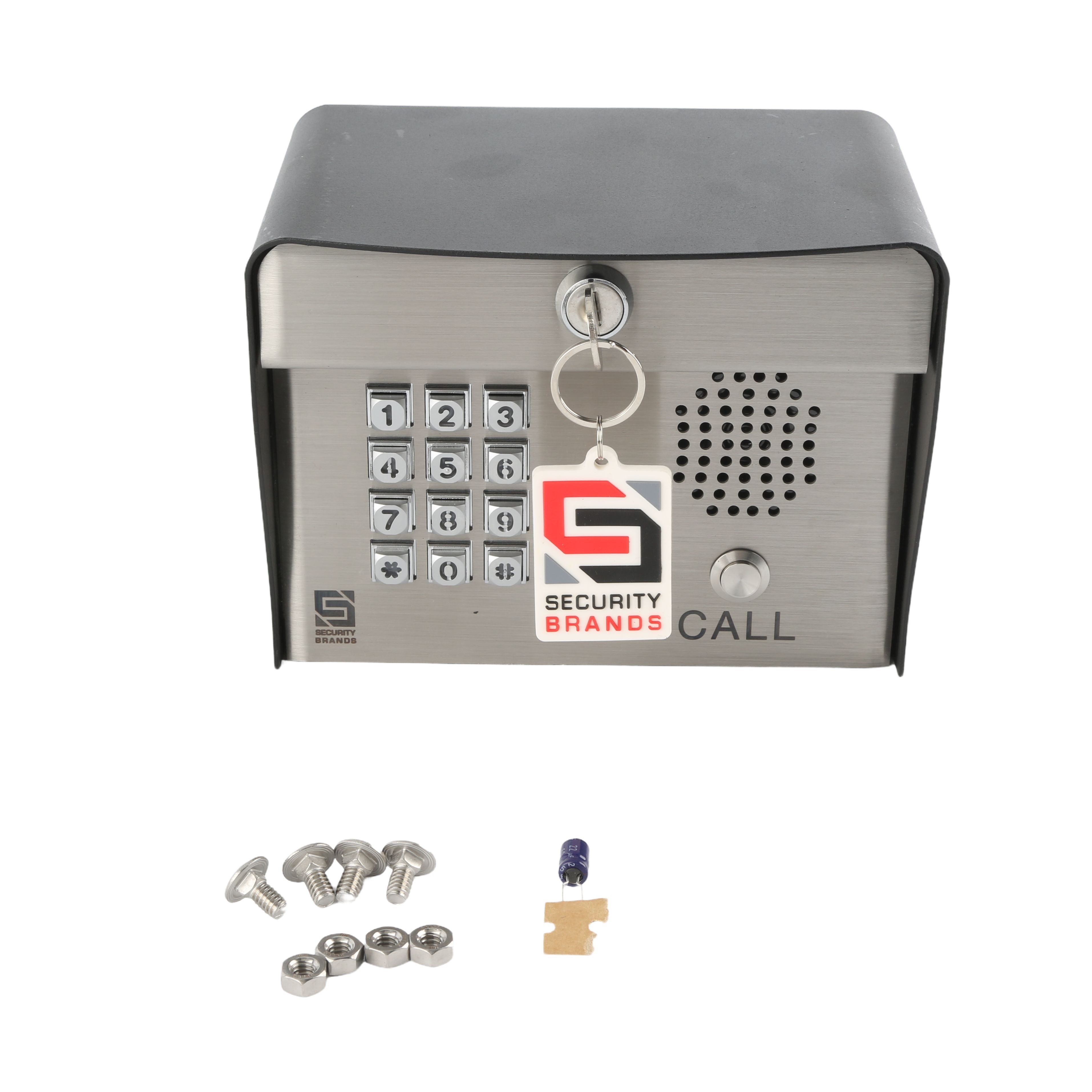 Advantage DK Digital Keypad with Intercom (Post Mount) - AAS ADV-1000i ...